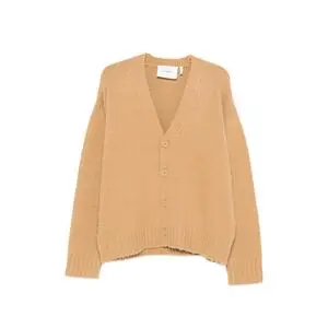 Axel Arigato V-neck Button Fastening Cardigan - Cream