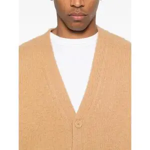 Axel Arigato V-neck Button Fastening Cardigan - Cream