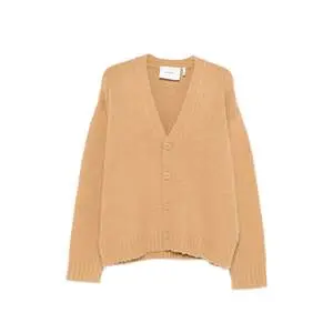 Axel Arigato V-neck Button Fastening Cardigan - Cream