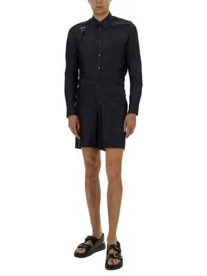 Alexander McQueen Harness Shirt With T Buckle