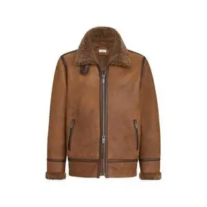 Brunello Cucinelli Jackets Leather Jackets - Brown