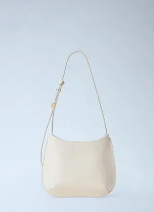 Jacquemus Le Petit Bisou Shoulder Bag - White