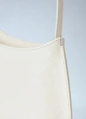 Jacquemus Le Petit Bisou Shoulder Bag - White