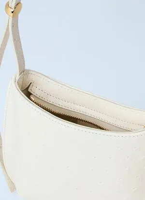 Jacquemus Le Petit Bisou Shoulder Bag - White