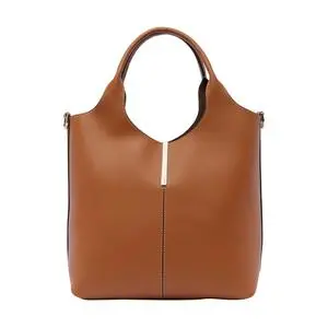 TOD'S Leather Shopping Bag - Brown