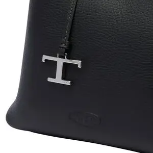 TOD'S Mini Leather Handbag - Black
