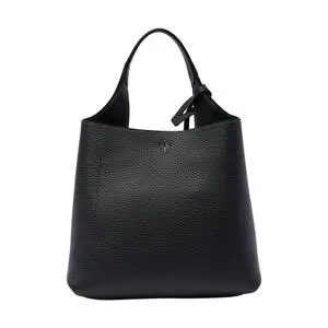 TOD'S Mini Leather Handbag - Black