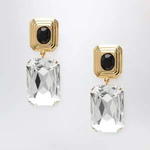 Alessandra Rich Clip-on Earrings - Silver