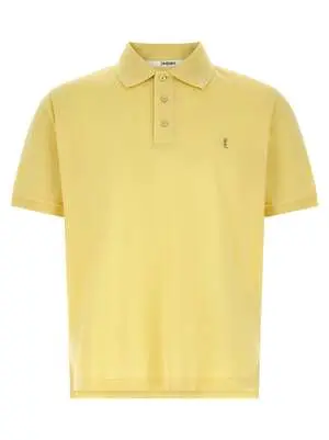 Saint Laurent Cassandre' Polo Shirt - Yellow