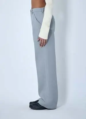 RIER Wide-leg Tailored Trousers