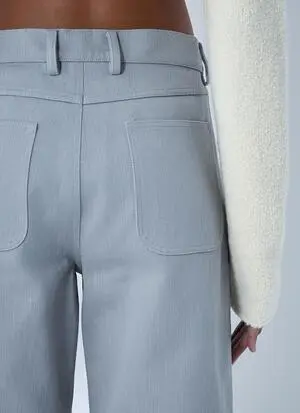 RIER Wide-leg Tailored Trousers