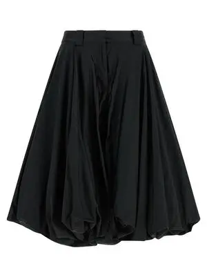 Balenciaga Balloon' Bermuda Shorts - Black