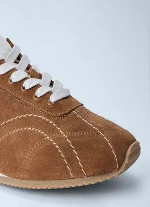 TOTEME Suede Low-top Trainers