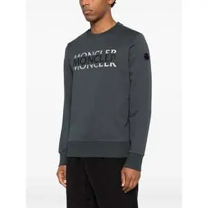 Moncler Grey Sweaters & Knitwear Sweatshirts