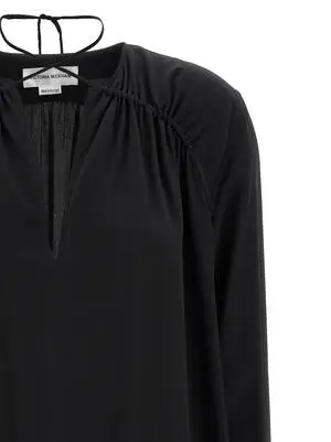 Victoria Beckham Gather Detail Tie' Blouse