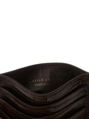 Brunello Cucinelli Leather Cardholder