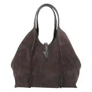 TOD'S Suede T Timeless Shopping Bag