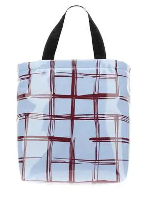 Marni Coated Canvas Tote Bag