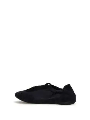 Prada Collapse Sneakers In Re-nylon And Suede - Blue