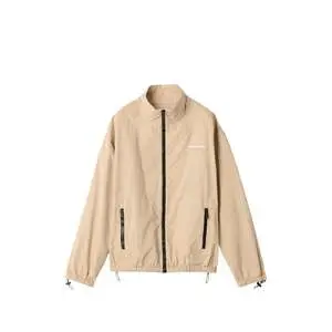 Miu Miu Neutrals Jackets Bomber Jackets - Cream