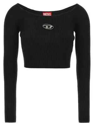 DIESEL® Sweater 'm-vera-ls - Black