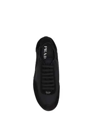 Prada Collapse Sneakers In Re-nylon And Suede