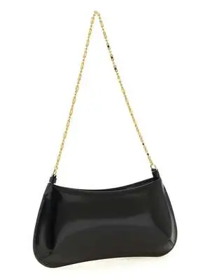Jacquemus Le Petit Bisou Chaîne' Shoulder Bag - Black
