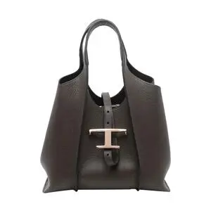 TOD'S Mini T Timeless Shopping Bag - Green
