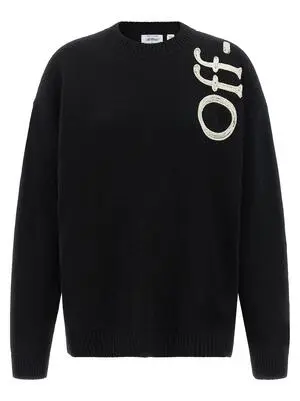 Off-White Vertical Bookish' Sweater - Multicolor