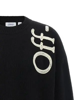 Off-White Vertical Bookish' Sweater - Multicolor