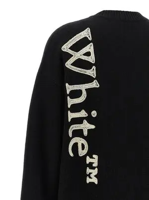 Off-White Vertical Bookish' Sweater - Multicolor