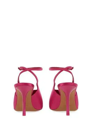 Givenchy Satin Slingback Pumps - Pink