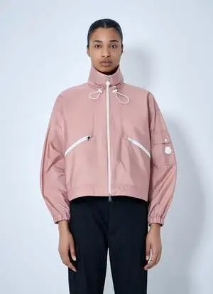 Moncler Marmacy Hooded Rain Jacket - Pink