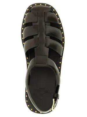 Church's Reika Leather Sandals - Brown