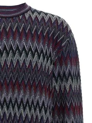 Missoni Zigzag Pattern Wool Sweater