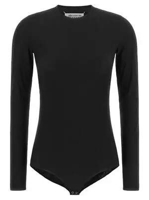 MAISON MARGIELA Maison Margiela Women Long Sleeves Crew Neck Bodysuit