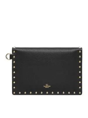 Valentino Garavani Rockstud Pouch - Black