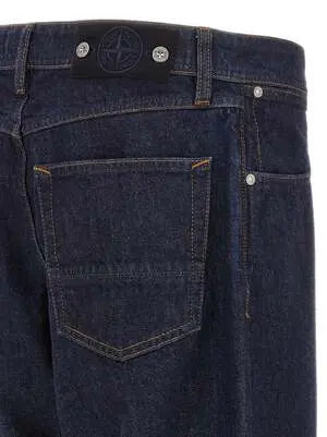 Stone Island Indigo Denim-rinsed' Jeans
