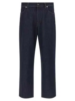 Stone Island Indigo Denim-rinsed' Jeans - Blue