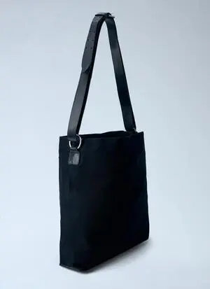 Dries Van Noten Canvas Shoulder Bag