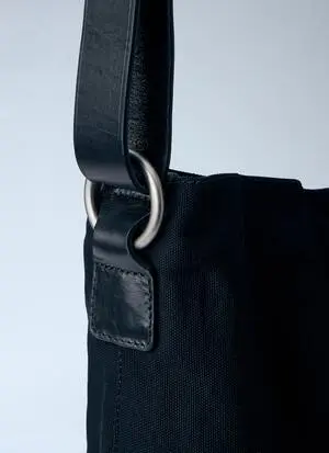 Dries Van Noten Canvas Shoulder Bag