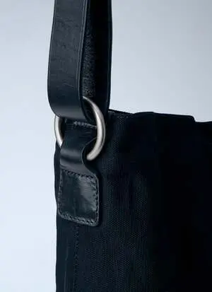 Dries Van Noten Canvas Shoulder Bag