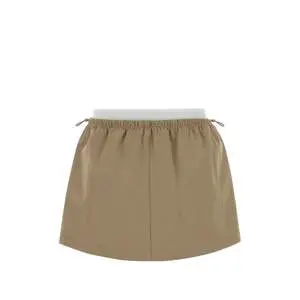 Alexander Wang Cotton A-line Mini Skirt