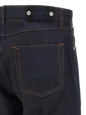 Stone Island Indigo Denim-rinsed' Jeans