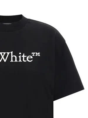 Off-White Big Logo Bookish' T-shirt