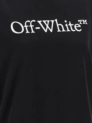 Off-White Big Logo Bookish' T-shirt