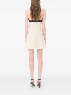 Valentino Garavani Wool And Silk Blend Mini Dress
