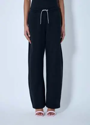 Alexander Wang Elasticated Waist Drawstring Trousers - Black