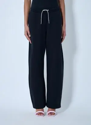 Alexander Wang Elasticated Waist Drawstring Trousers - Black