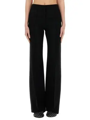 JIL SANDER Viscose Blend Pants - Black